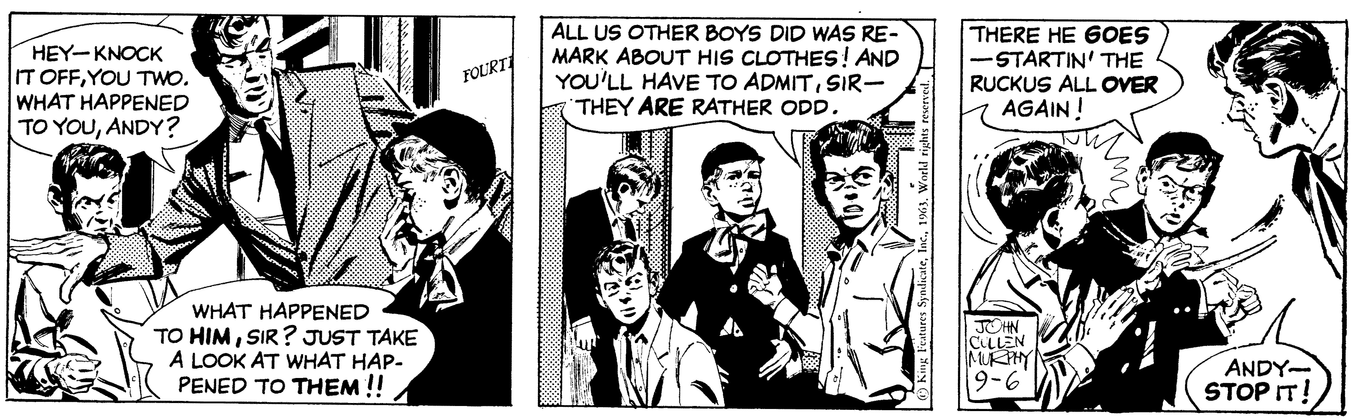 Big Ben Bolt Comic Strip 1963-09-06 | Comics Kingdom