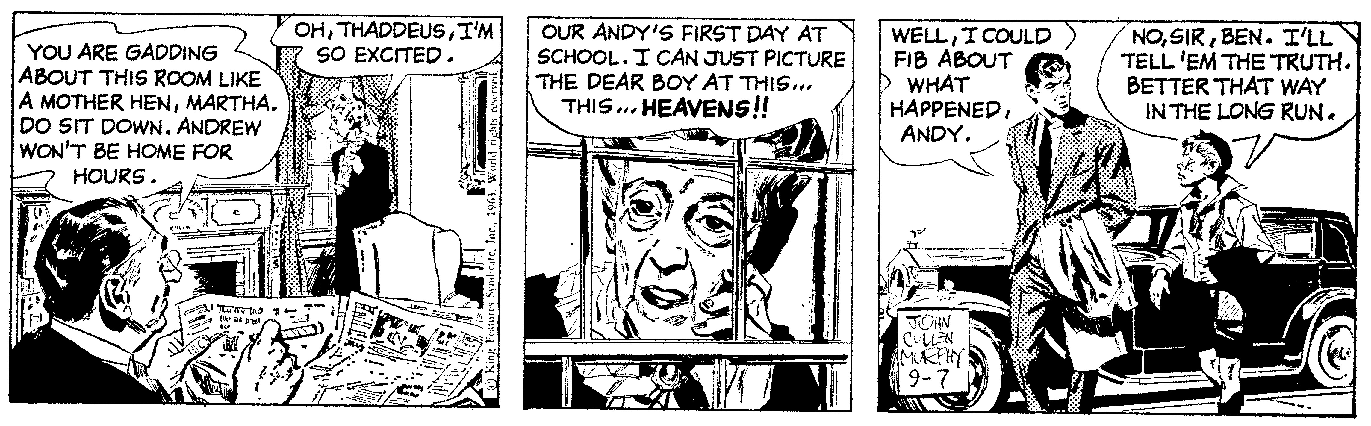 Big Ben Bolt Comic Strip 1963-09-07 | Comics Kingdom