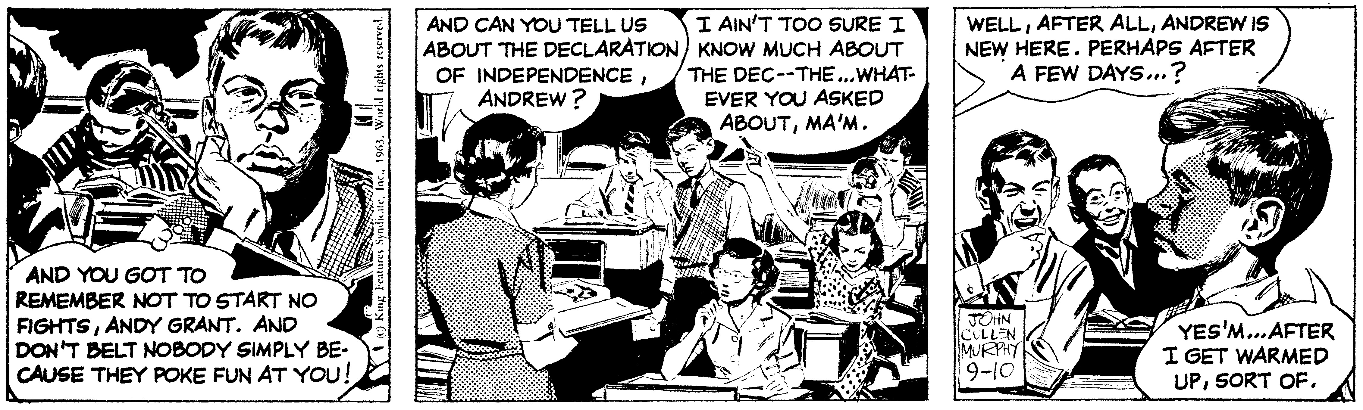 Big Ben Bolt Comic Strip 1963-09-10 | Comics Kingdom