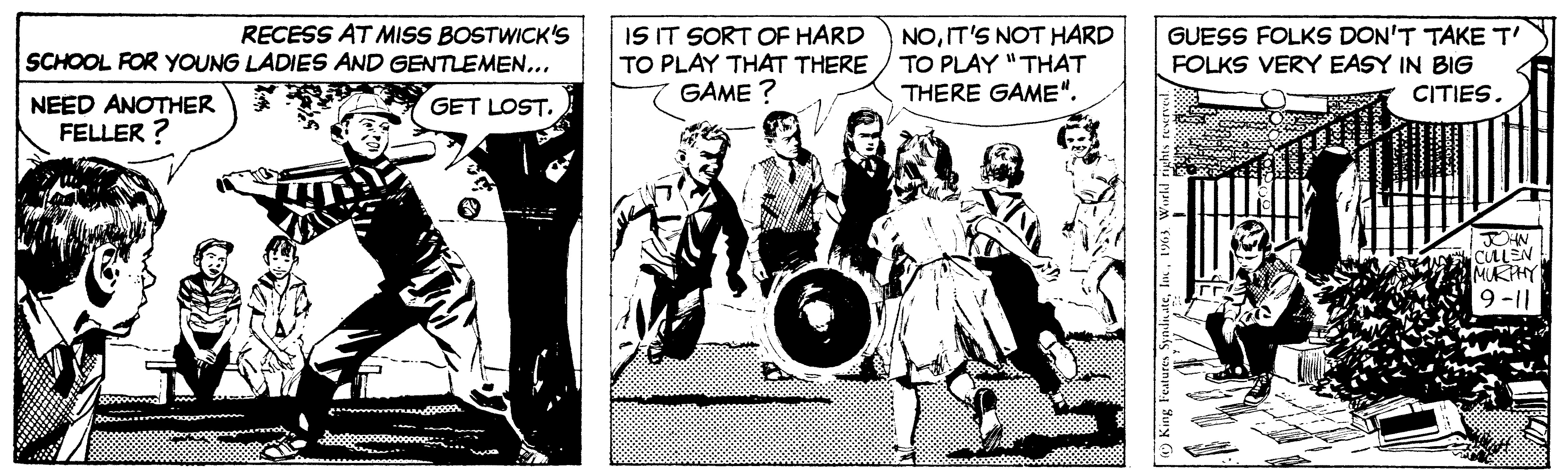 Big Ben Bolt Comic Strip 1963-09-11 | Comics Kingdom