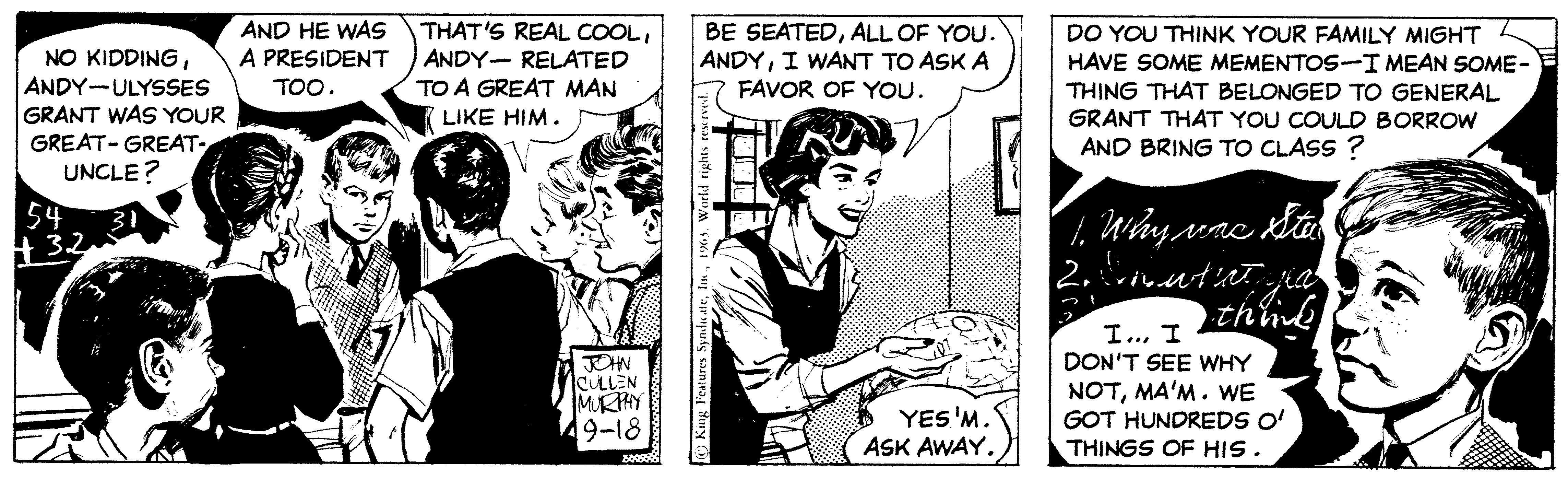 Big Ben Bolt Comic Strip 1963-09-18 | Comics Kingdom