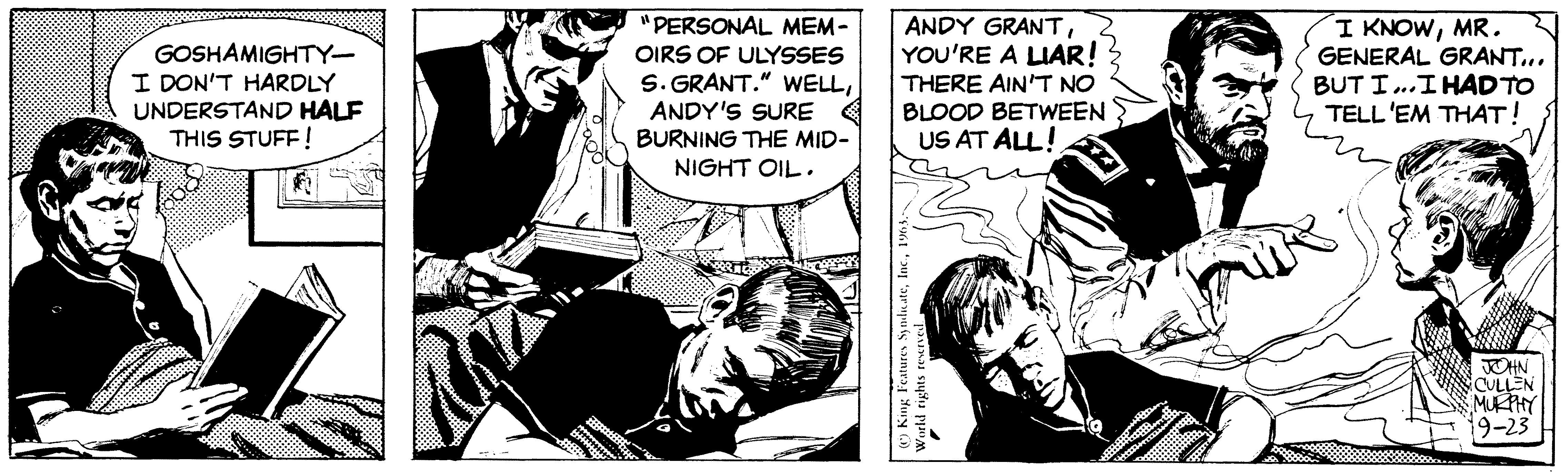 Big Ben Bolt Comic Strip 1963-09-23 | Comics Kingdom