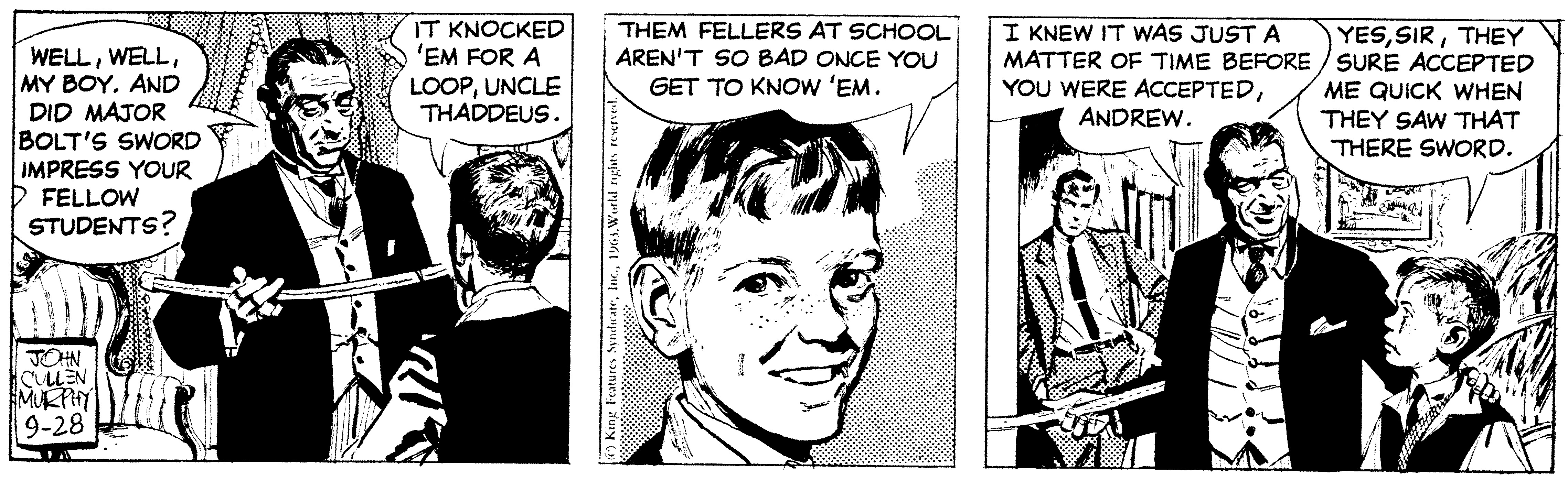 Big Ben Bolt Comic Strip 1963-09-28 | Comics Kingdom