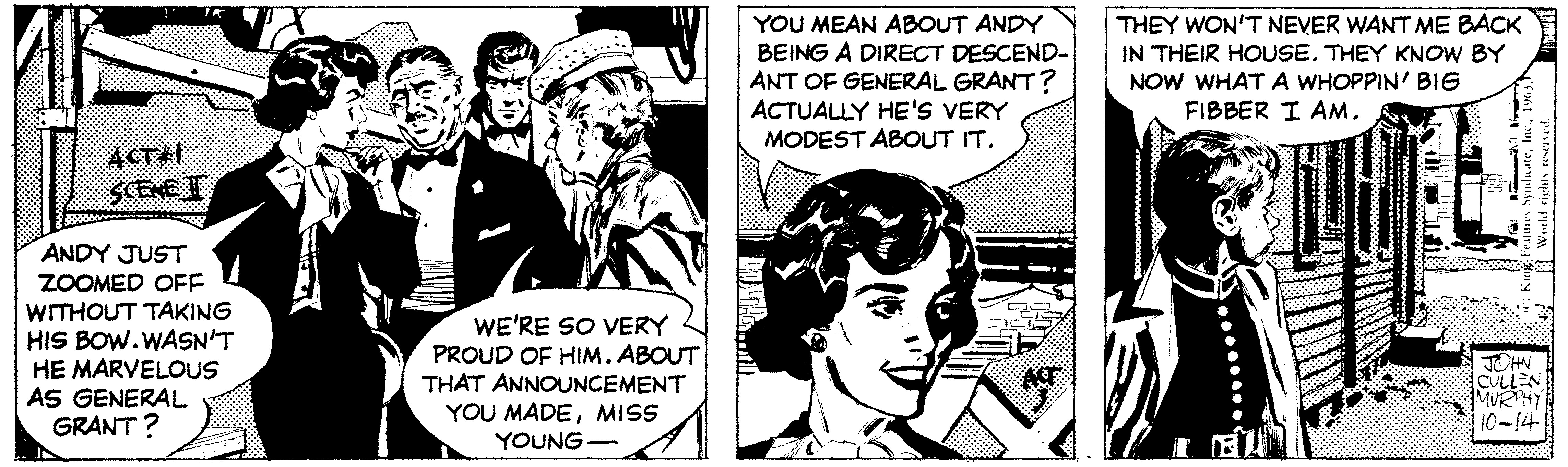 Big Ben Bolt Comic Strip 1963-10-14 | Comics Kingdom