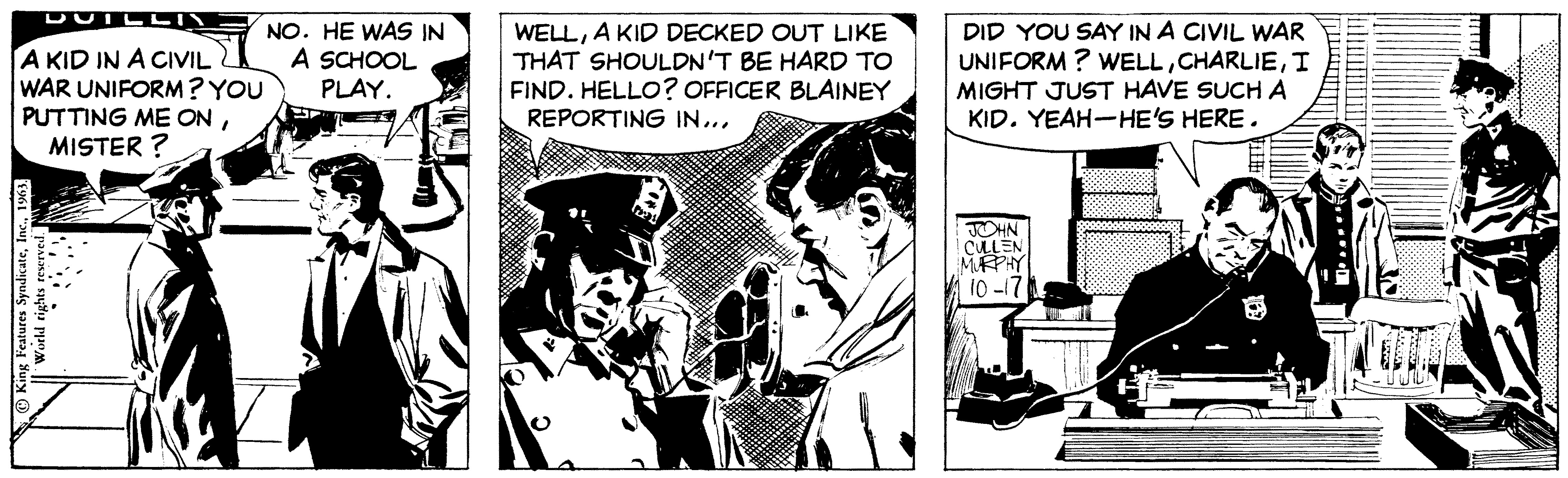 Big Ben Bolt Comic Strip 1963-10-17 | Comics Kingdom