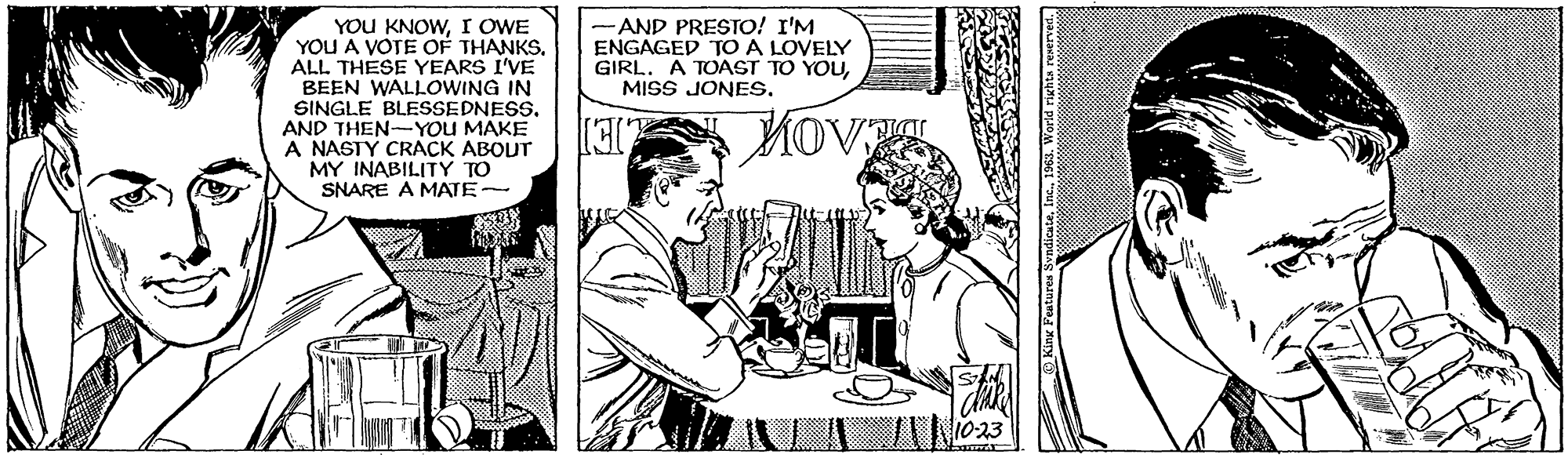 Heart Of Juliet Jones Comic Strip 1963-10-23 | Comics Kingdom