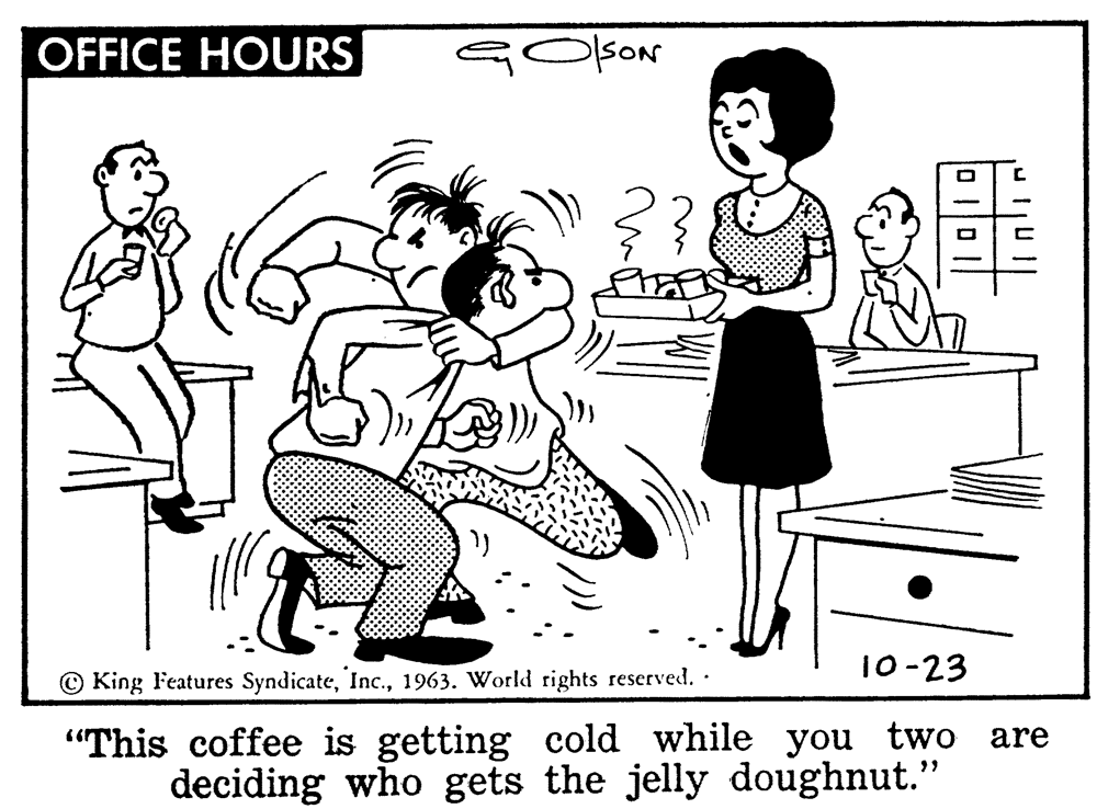Office Hours Comic Strip 1963-10-23 | Comics Kingdom