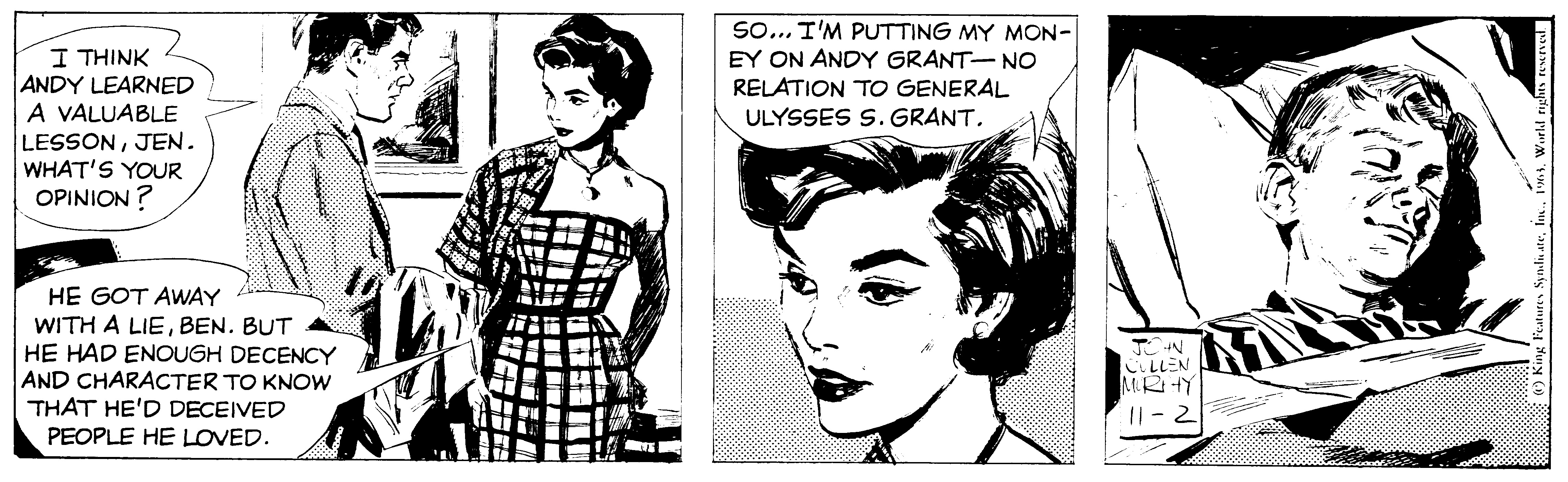 Big Ben Bolt Comic Strip 1963-11-02 | Comics Kingdom