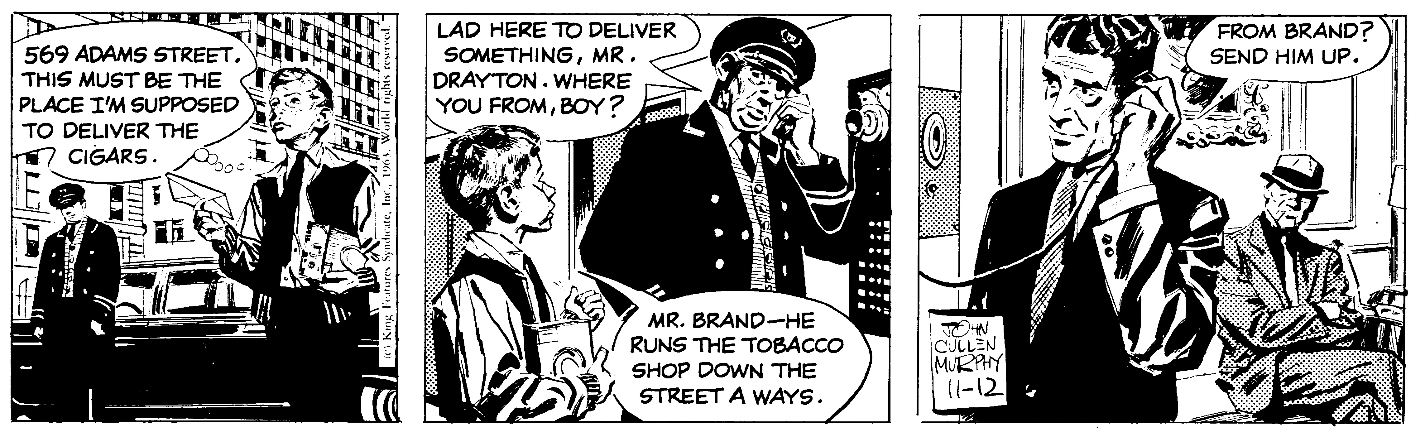 Big Ben Bolt Comic Strip 1963-11-12 | Comics Kingdom