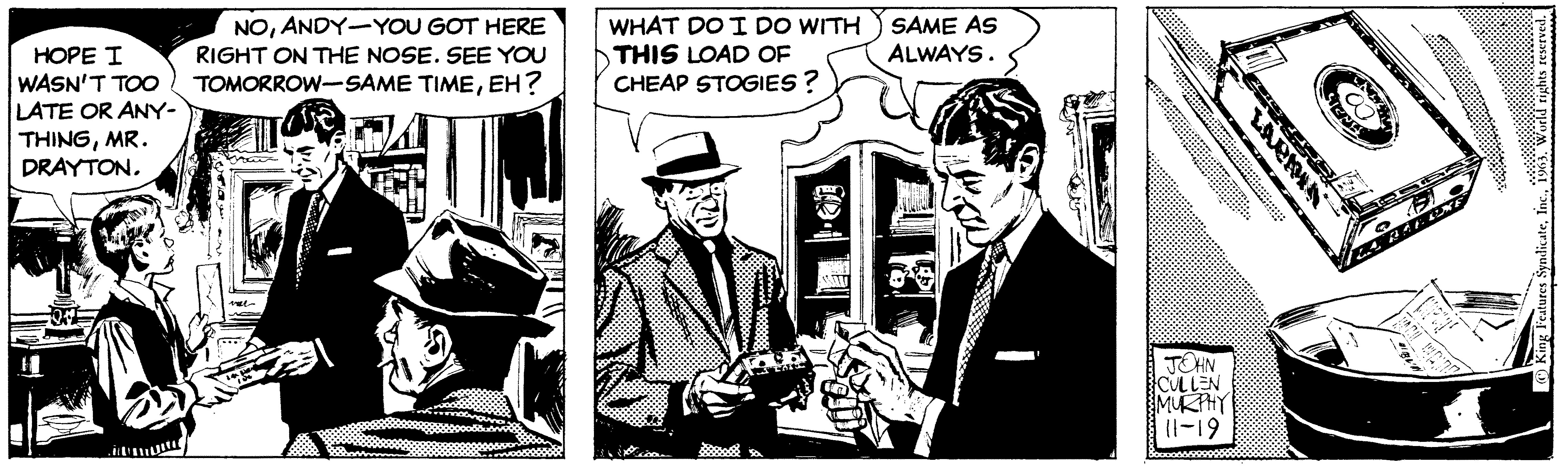 Big Ben Bolt Comic Strip 1963-11-19 | Comics Kingdom
