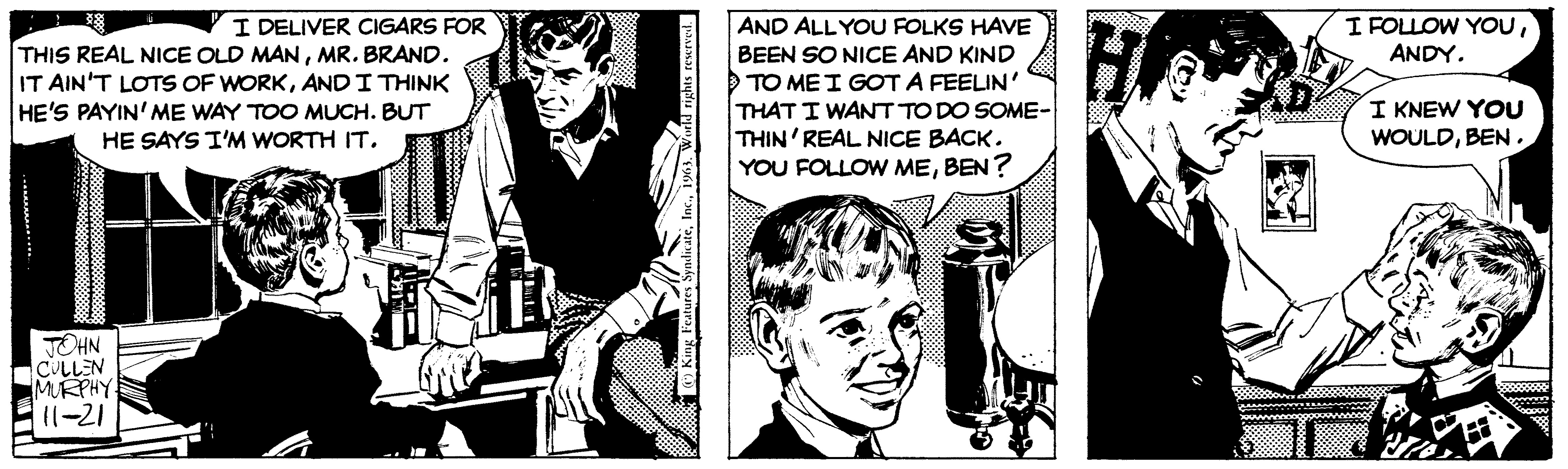 Big Ben Bolt Comic Strip 1963-11-21 | Comics Kingdom