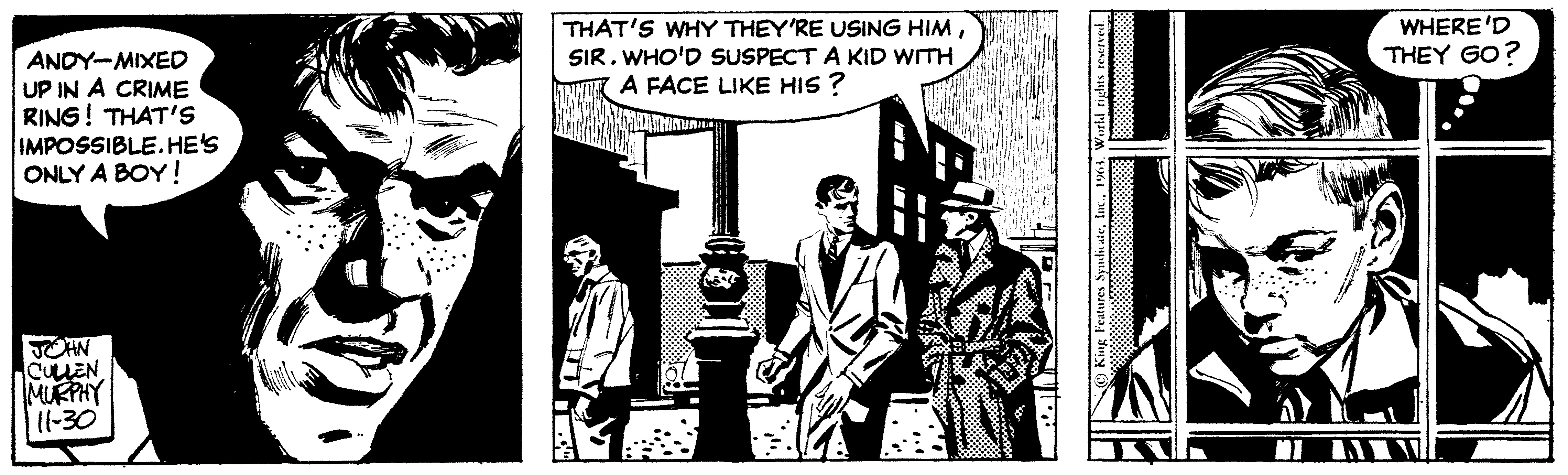 Big Ben Bolt Comic Strip 1963-11-30 | Comics Kingdom