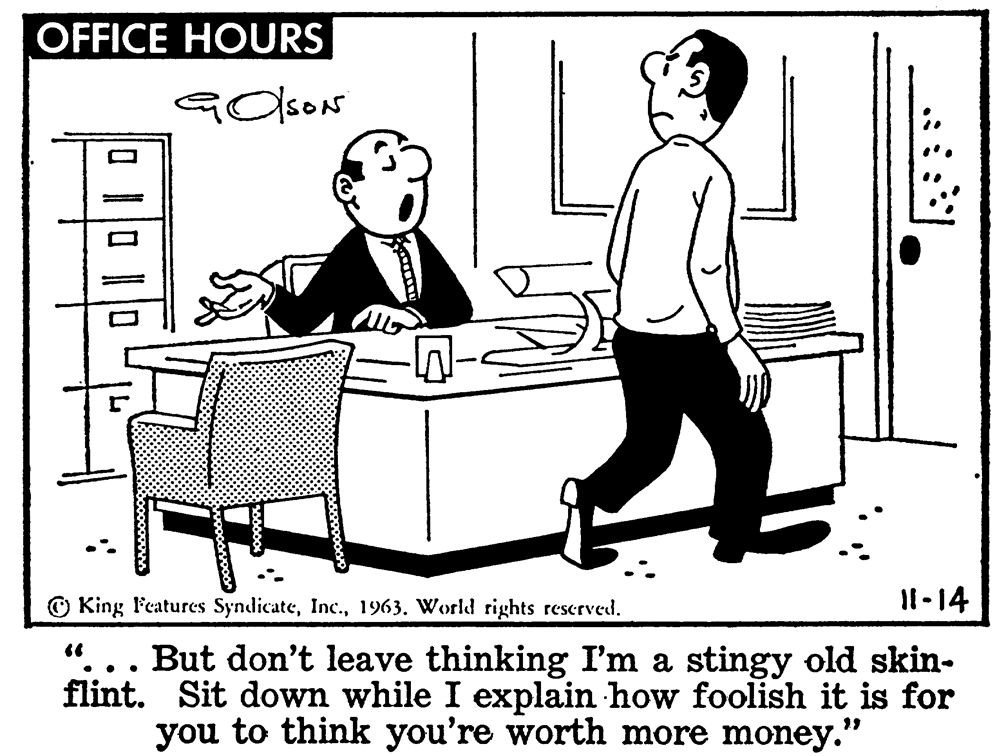 Office Hours Comic Strip 1963-11-14 | Comics Kingdom