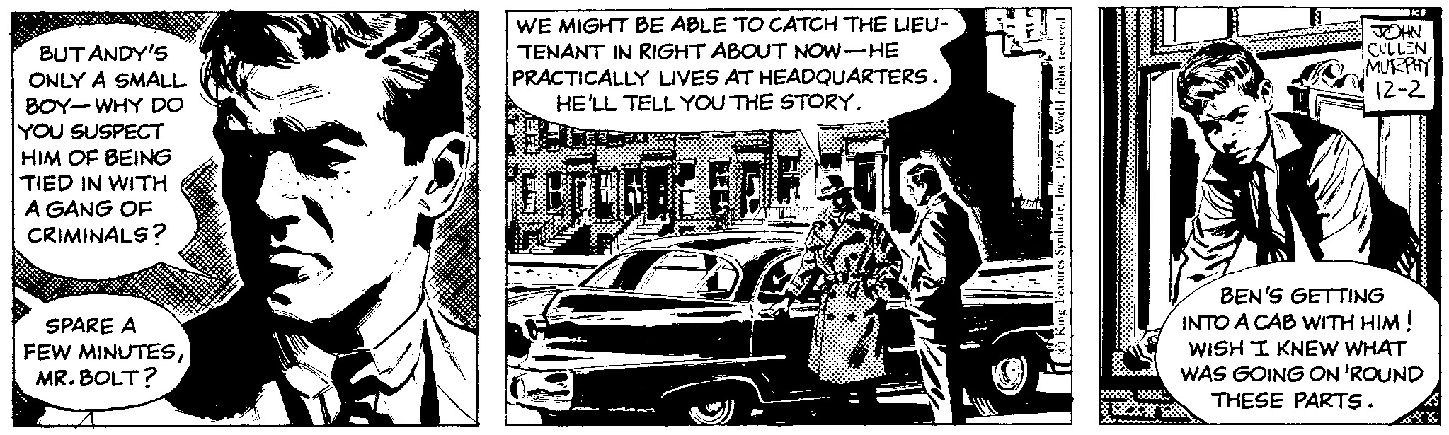 Big Ben Bolt Comic Strip 1963-12-02 | Comics Kingdom