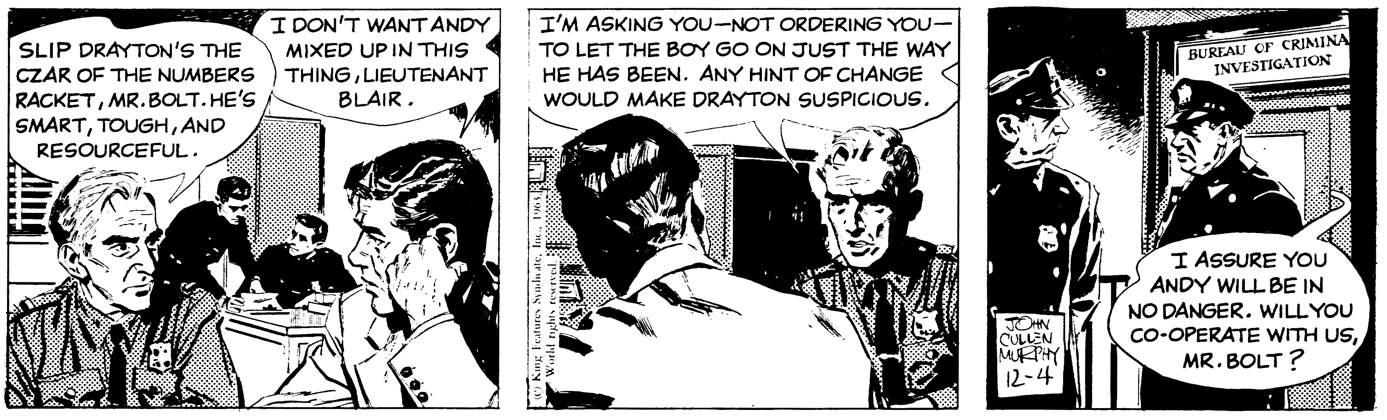 Big Ben Bolt Comic Strip 1963-12-04 | Comics Kingdom