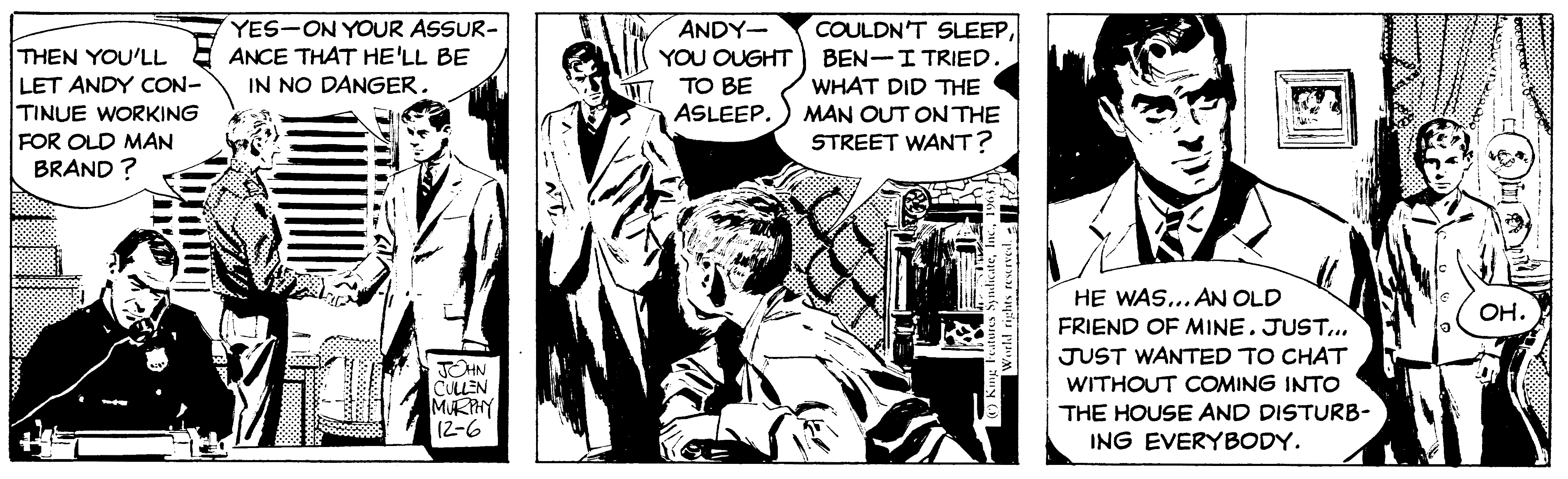 Big Ben Bolt Comic Strip 1963-12-06 | Comics Kingdom