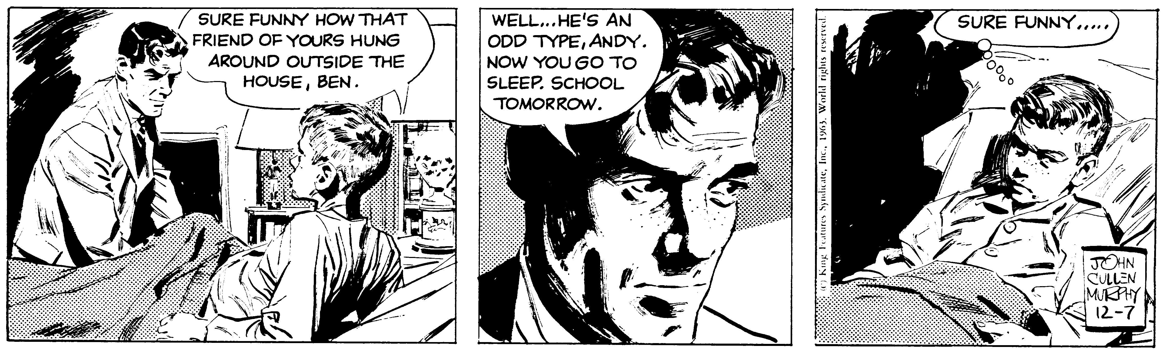Big Ben Bolt Comic Strip 1963-12-07 | Comics Kingdom