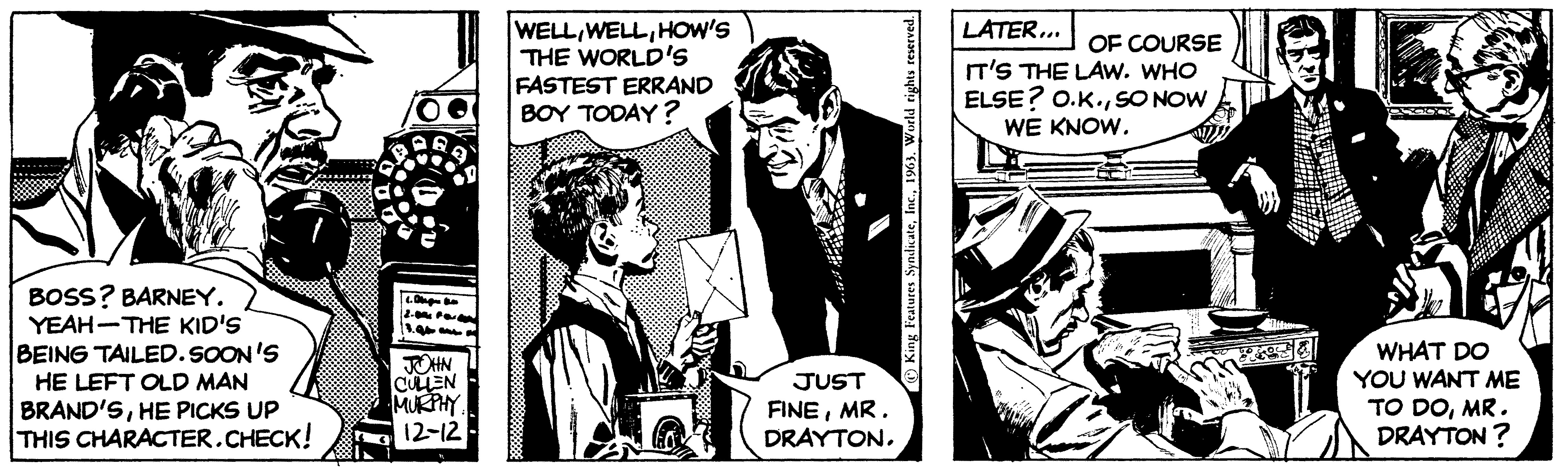 Big Ben Bolt Comic Strip 1963-12-12 | Comics Kingdom