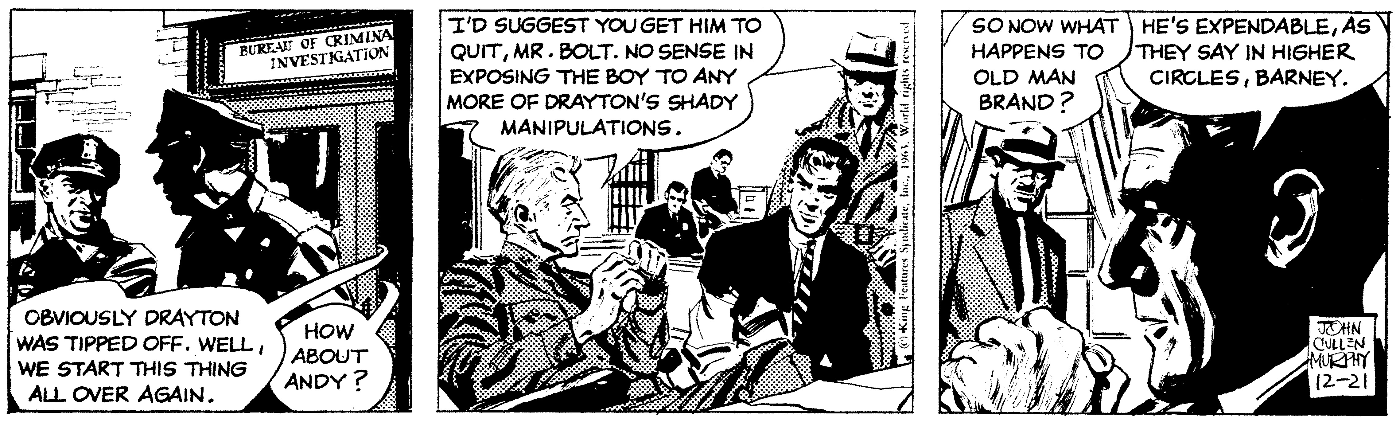 Big Ben Bolt Comic Strip 1963-12-21 | Comics Kingdom