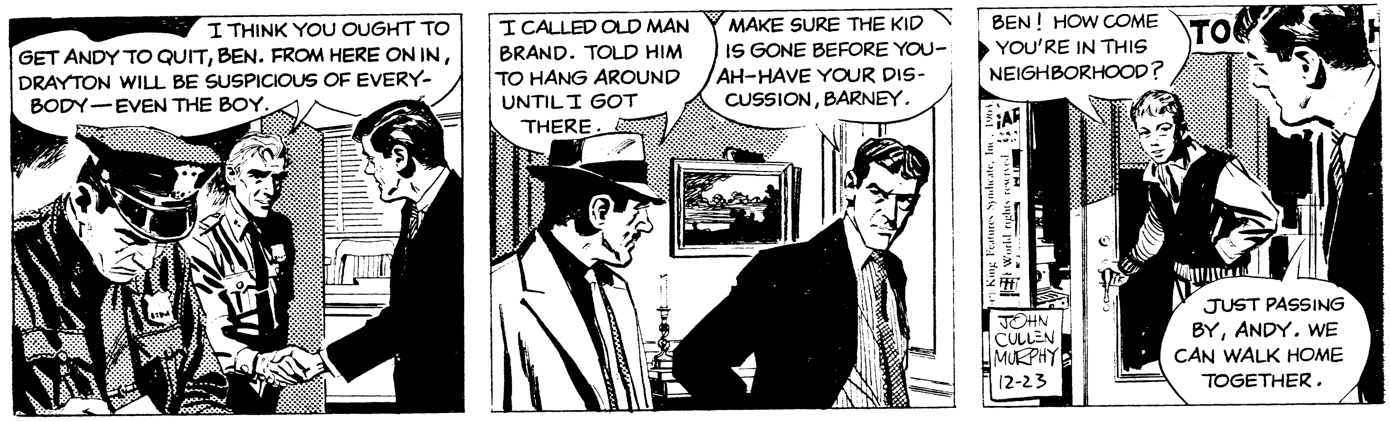 Big Ben Bolt Comic Strip 1963-12-23 | Comics Kingdom