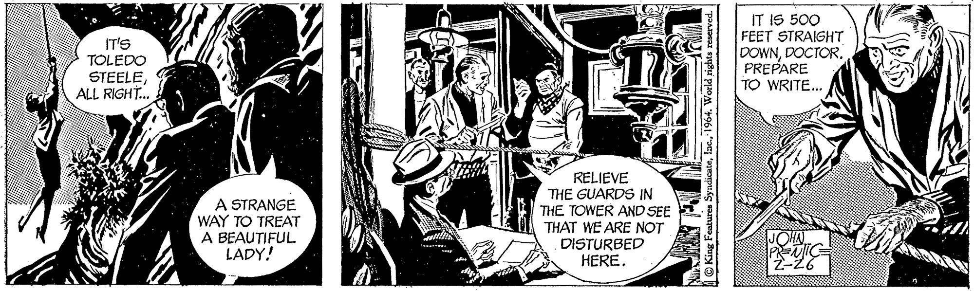 Rip Kirby Comic Strip 1964-02-26 | Comics Kingdom