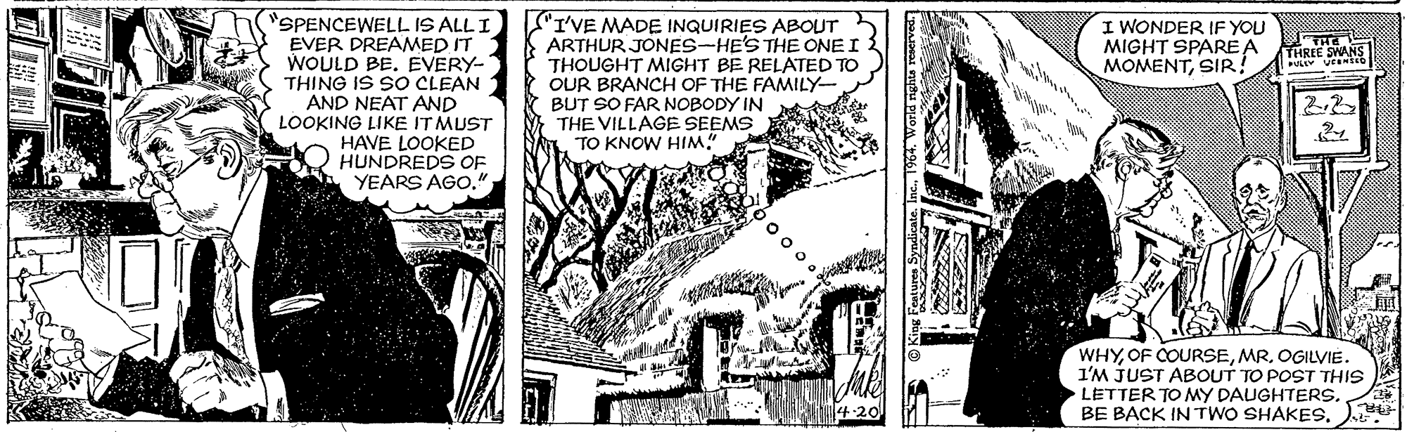 Heart Of Juliet Jones Comic Strip 1964-04-20 | Comics Kingdom