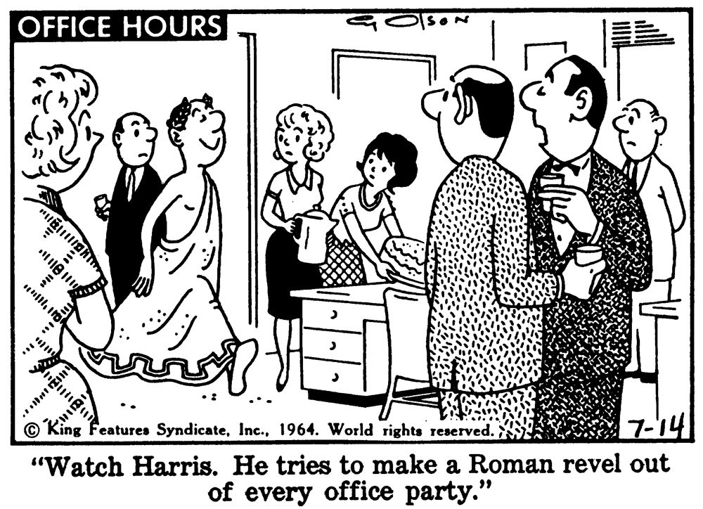 Office Hours Comic Strip 1964-07-14 | Comics Kingdom
