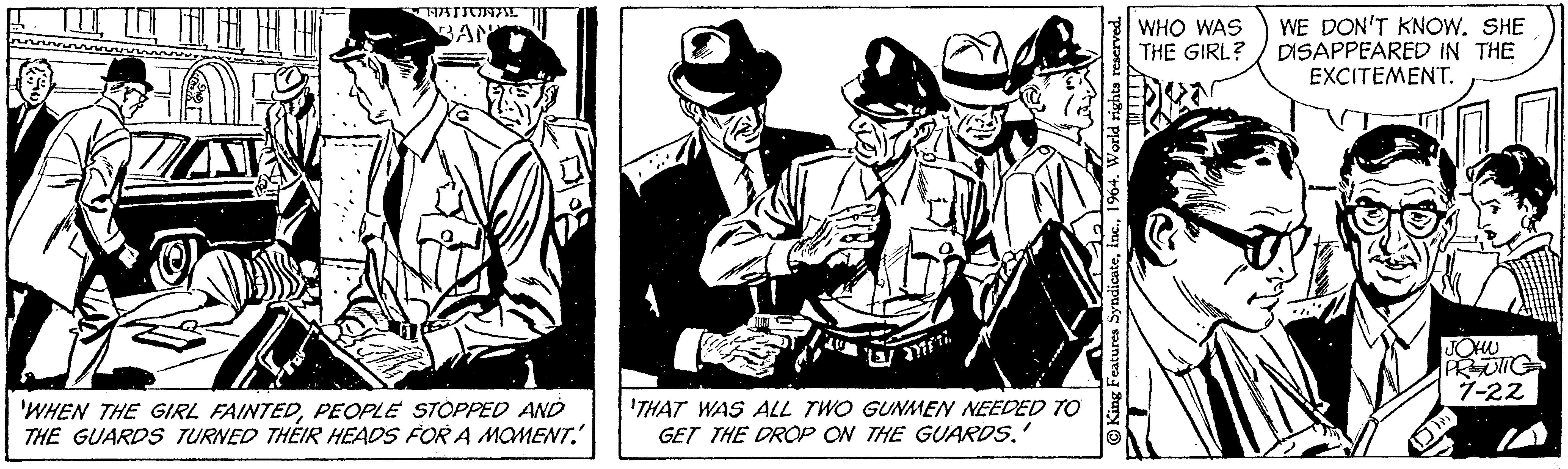Rip Kirby Comic Strip 1964-07-22 | Comics Kingdom