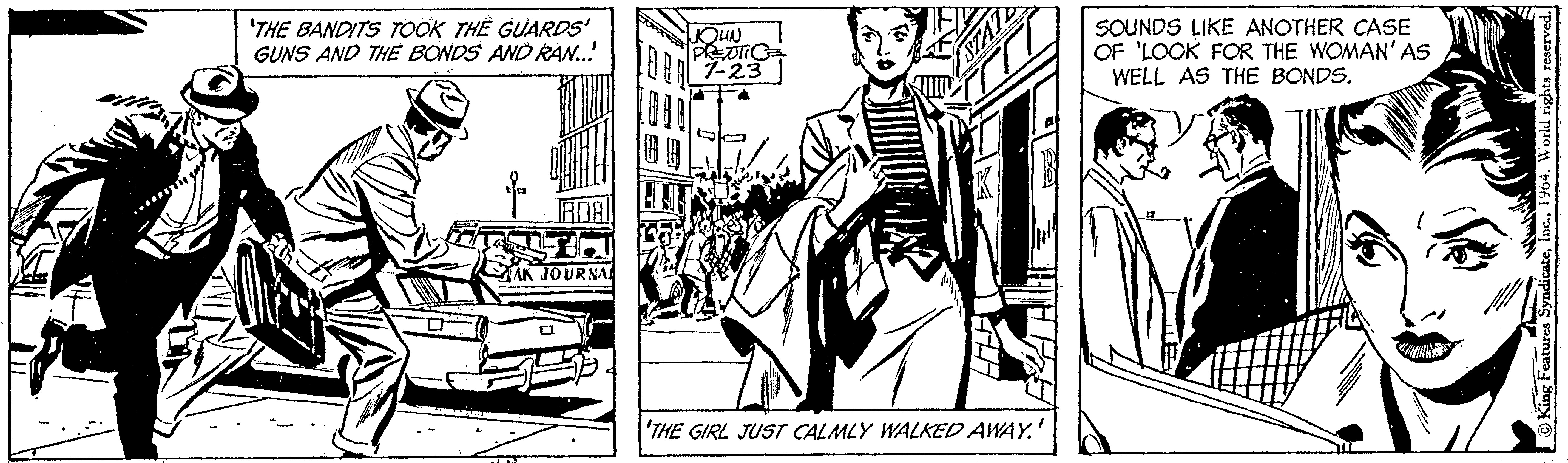 Rip Kirby Comic Strip 1964-07-23 | Comics Kingdom