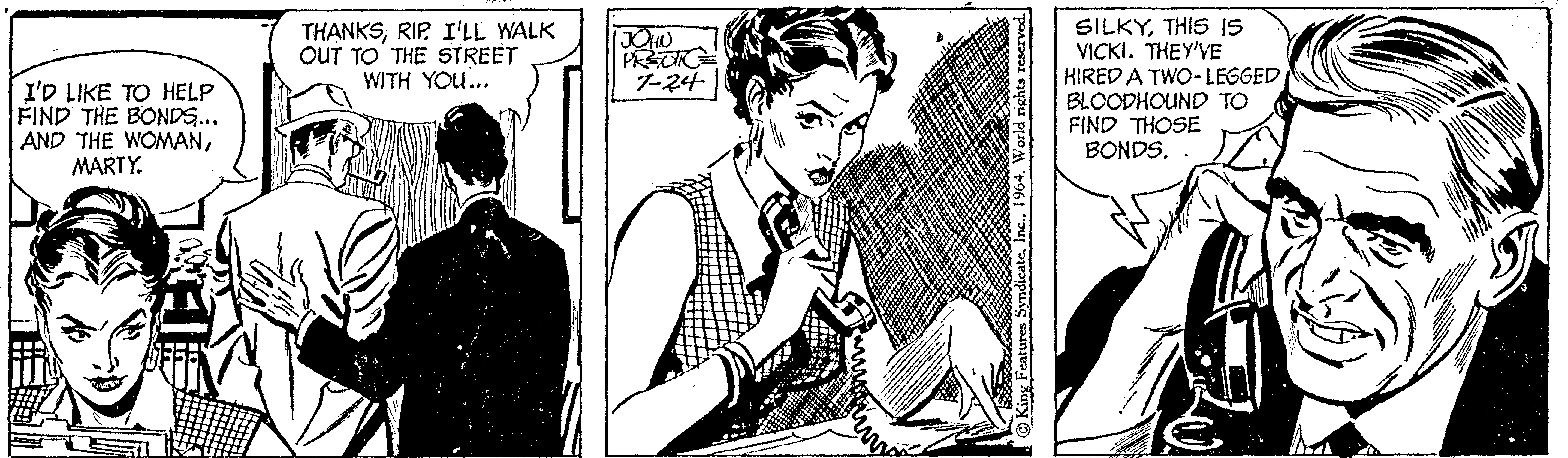 Rip Kirby Comic Strip 1964-07-24 | Comics Kingdom