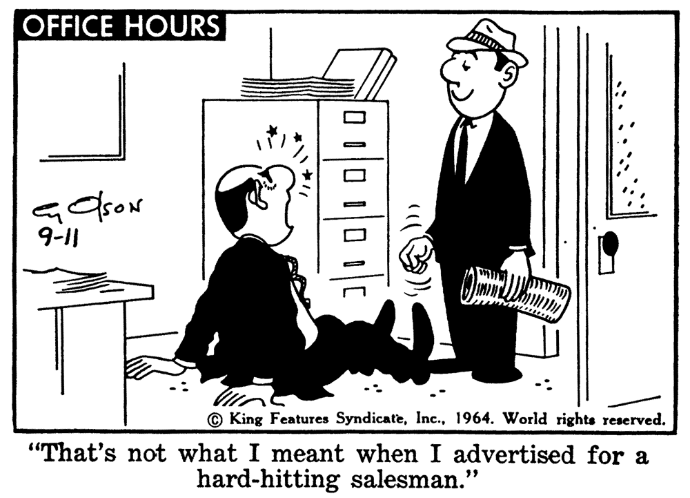 Office Hours Comic Strip 1964-09-11 | Comics Kingdom