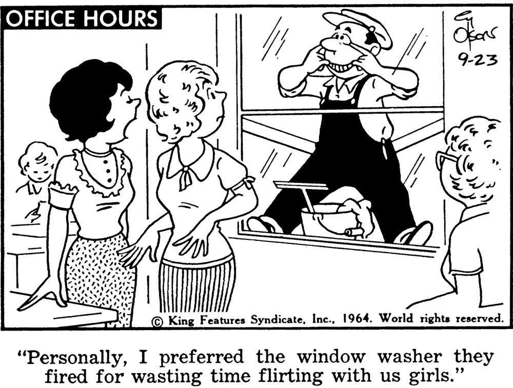 Office Hours Comic Strip 1964-09-23 | Comics Kingdom