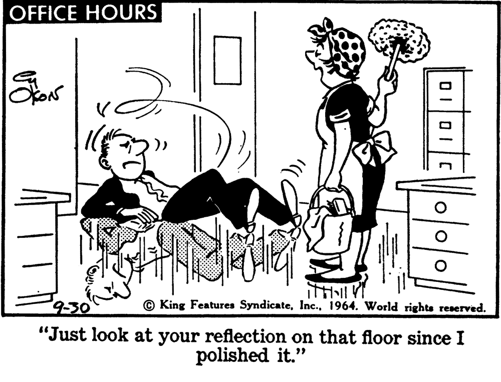 Office Hours Comic Strip 1964-09-30 | Comics Kingdom