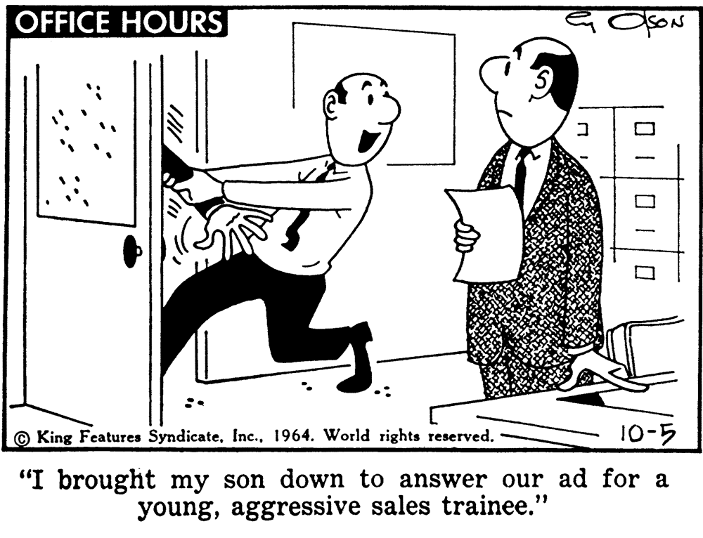 Office Hours Comic Strip 1964-10-05 | Comics Kingdom