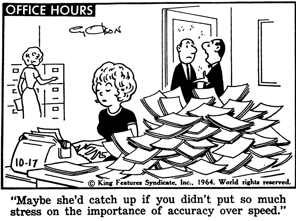 Office Hours Comic Strip 1964-10-17 | Comics Kingdom