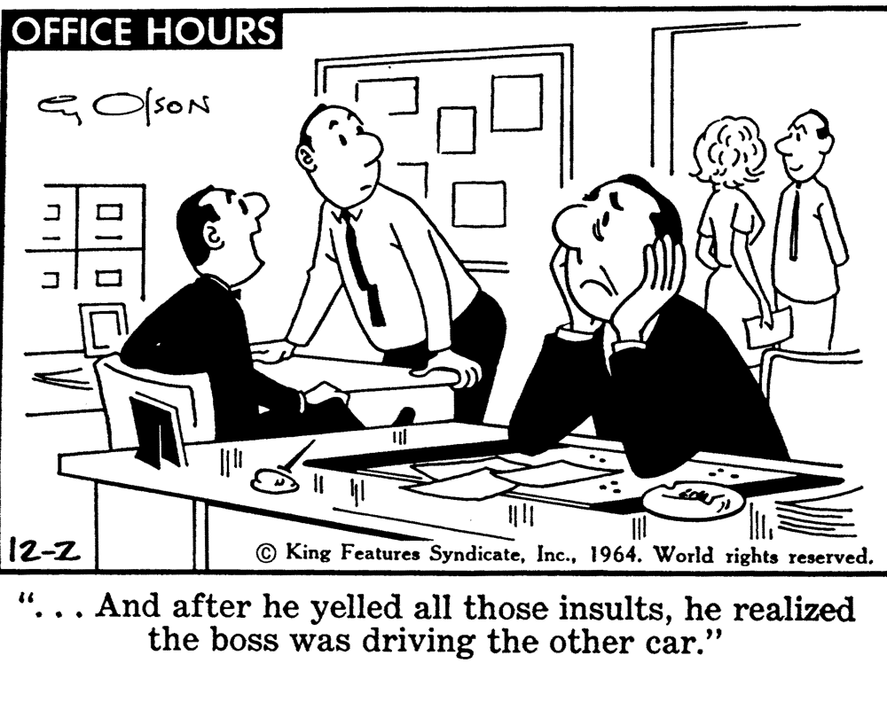 Office Hours Comic Strip 1964-12-02 | Comics Kingdom