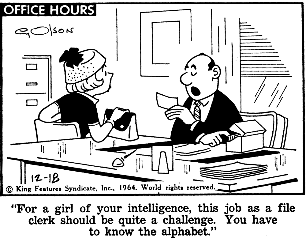 Office Hours Comic Strip 1964-12-18 | Comics Kingdom