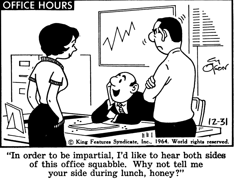 Office Hours Comic Strip 1964-12-31 | Comics Kingdom