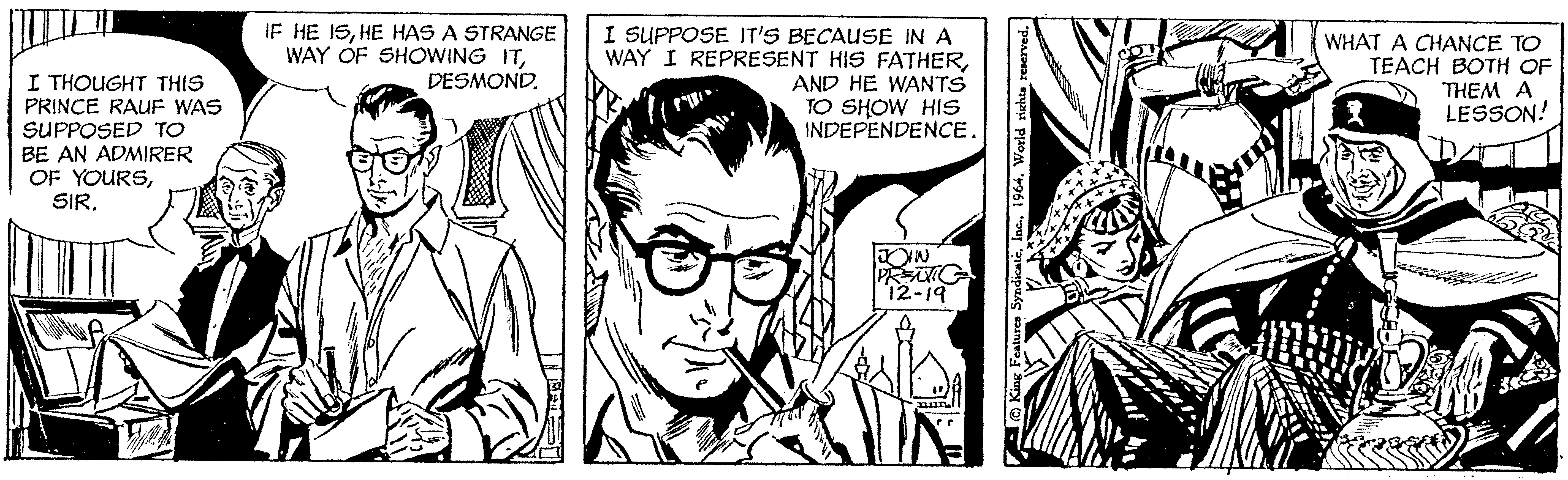Rip Kirby Comic Strip 1964-12-19 | Comics Kingdom