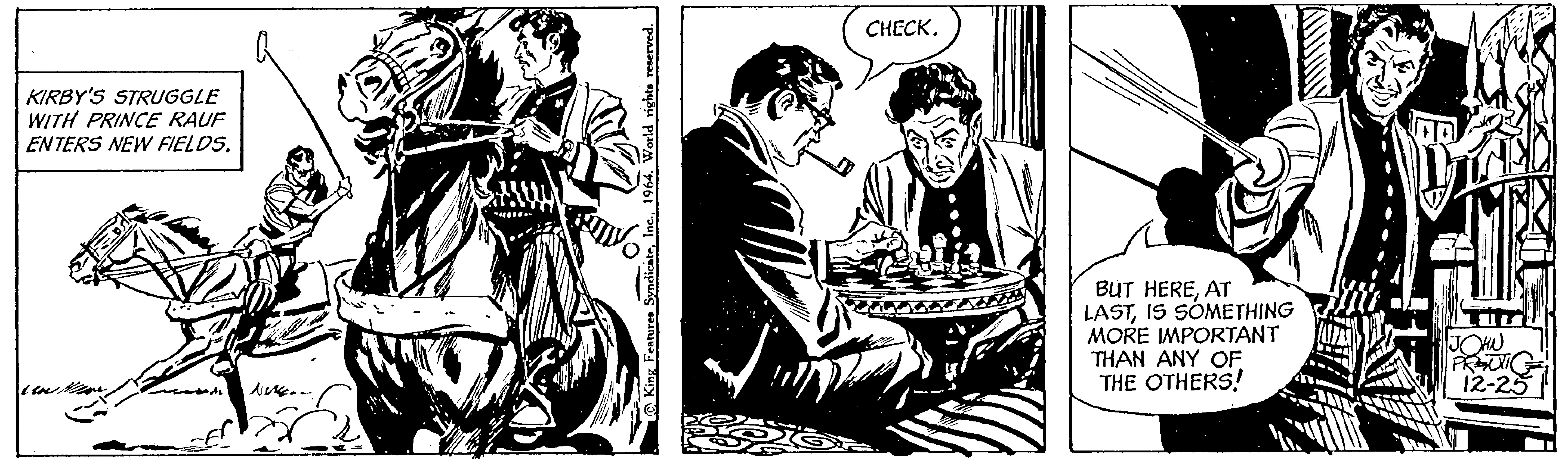 Rip Kirby Comic Strip 1964-12-25 | Comics Kingdom