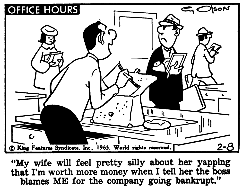 Office Hours Comic Strip 1965-02-08 | Comics Kingdom