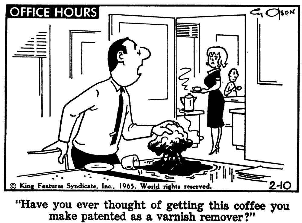 Office Hours Comic Strip 1965-02-10 | Comics Kingdom