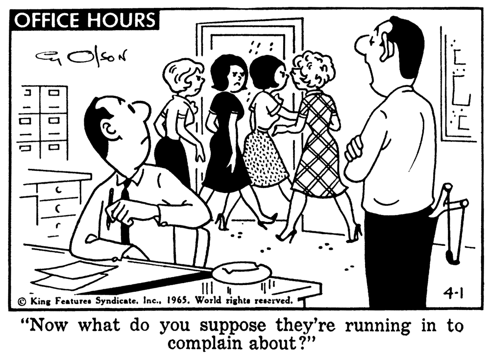 Office Hours Comic Strip 1965-04-01 | Comics Kingdom