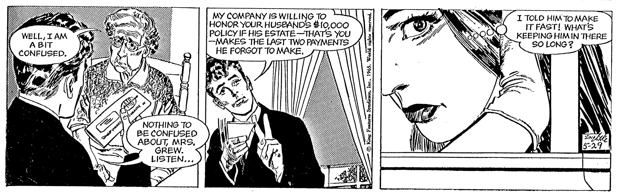 Heart Of Juliet Jones Comic Strip 1965-05-29 | Comics Kingdom