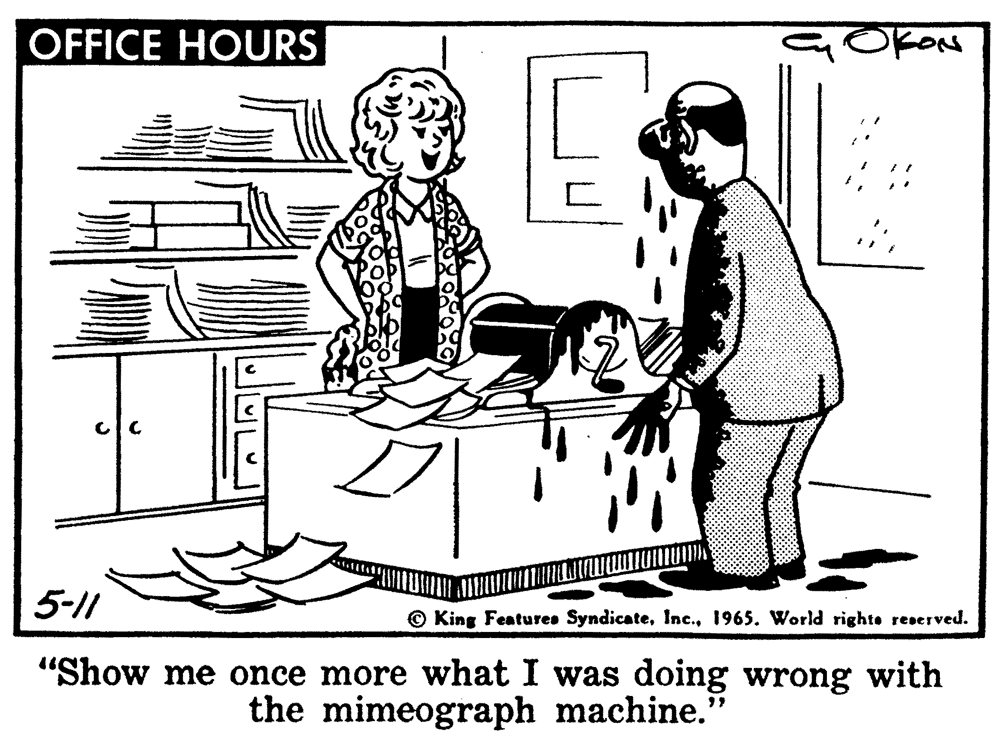 Office Hours Comic Strip 1965-05-11 | Comics Kingdom