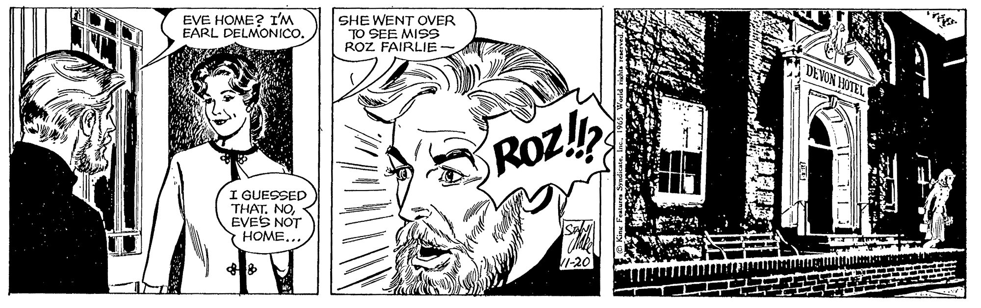 Heart Of Juliet Jones Comic Strip 1965-11-20 | Comics Kingdom