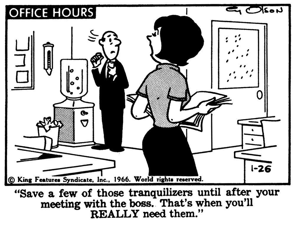 Office Hours Comic Strip 1966-01-26 | Comics Kingdom