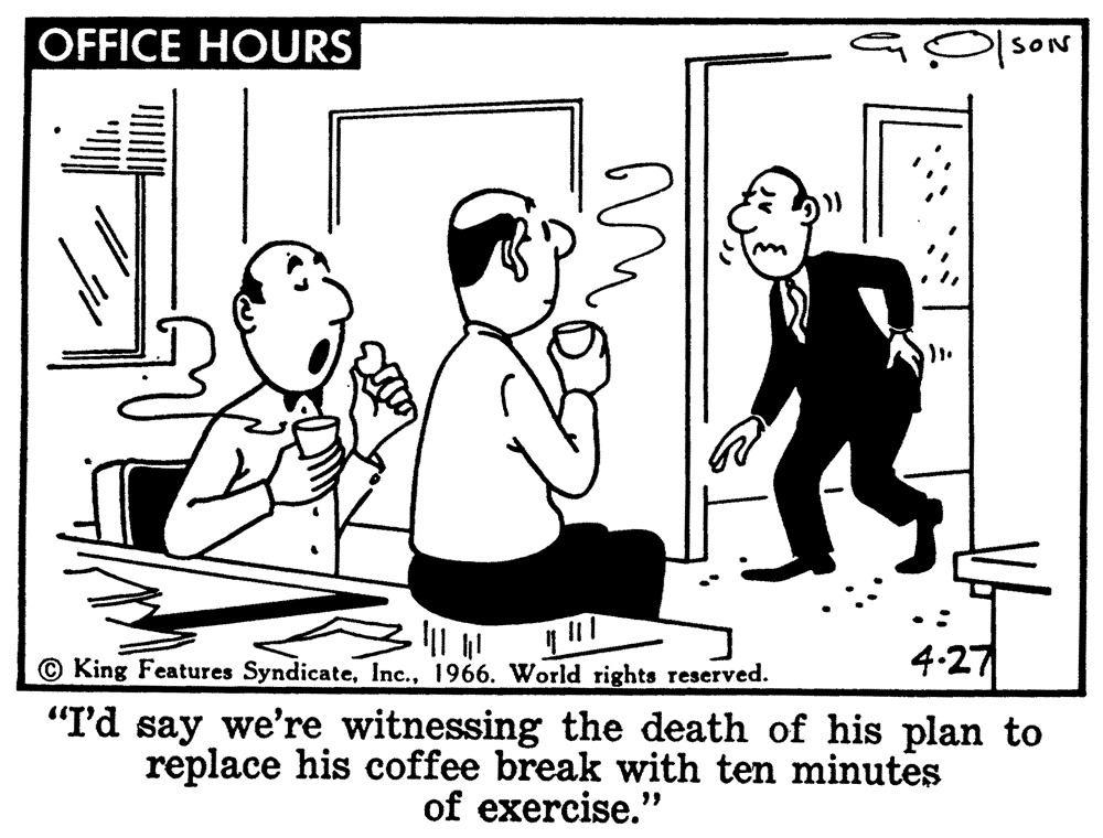 Office Hours Comic Strip 1966-04-27 | Comics Kingdom