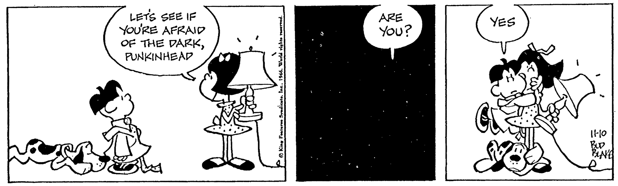 Tiger Vintage Comic Strip 1966-11-10 | Comics Kingdom