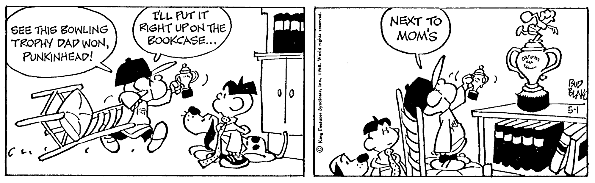 Tiger Comic Strip 1968-05-01 | Comics Kingdom